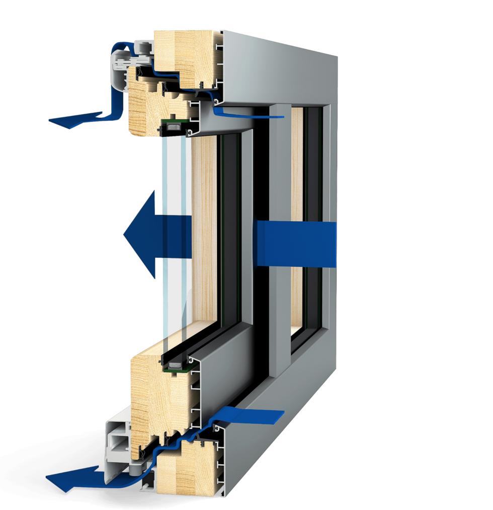 Nos coulissants Bois-Aluminium | hilzinger
